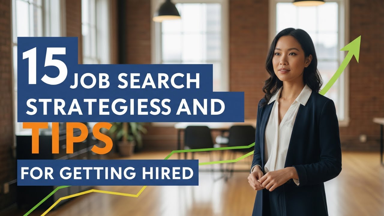 15 Job Search Strategies and Tips for Getting Hired - YouTube