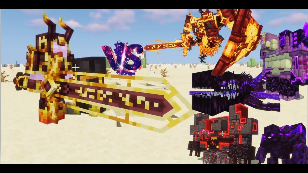 OP HEROBRINE (Enchanted) VS Ender Cataclysm BOSSES | Minecraft Java ...