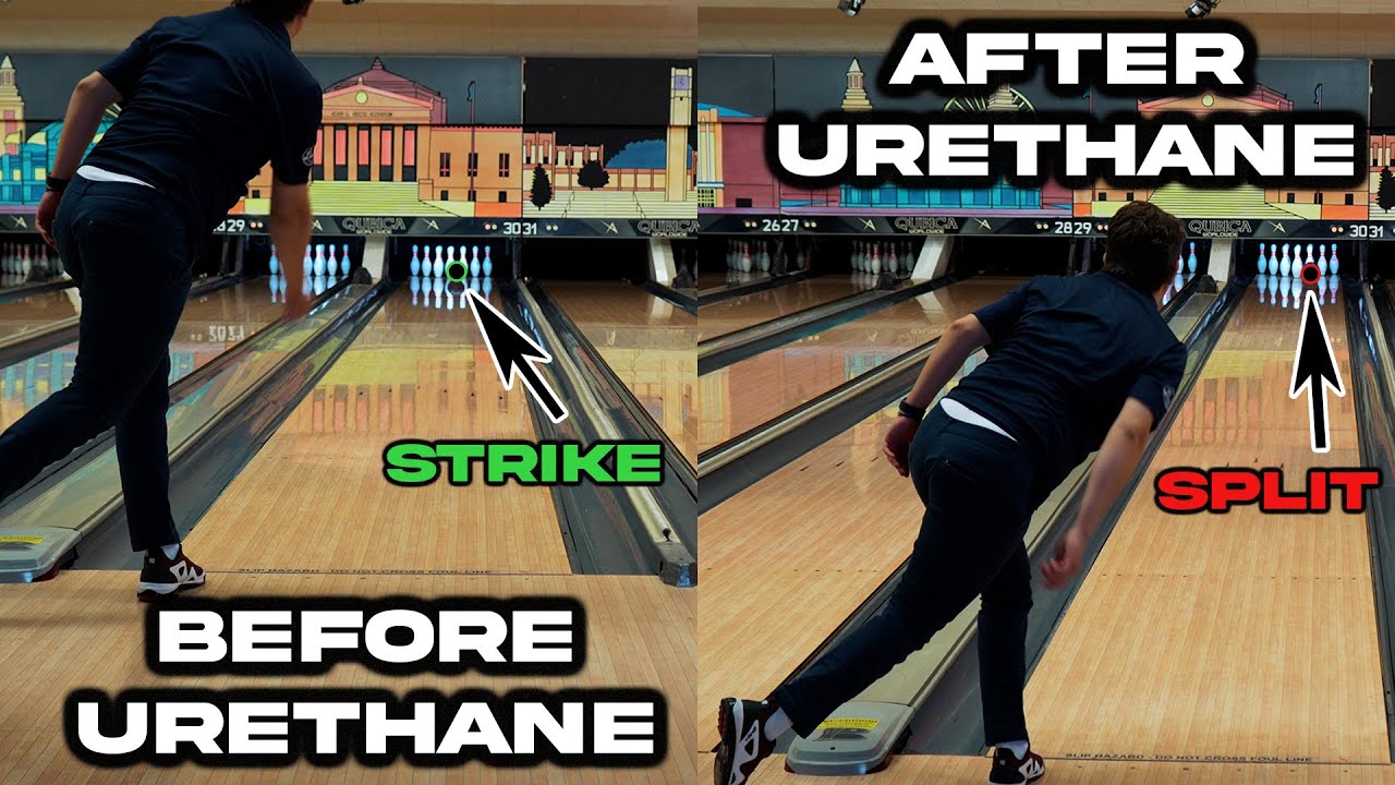 How Does a Urethane Bowling Ball Impact a House Shot? - YouTube