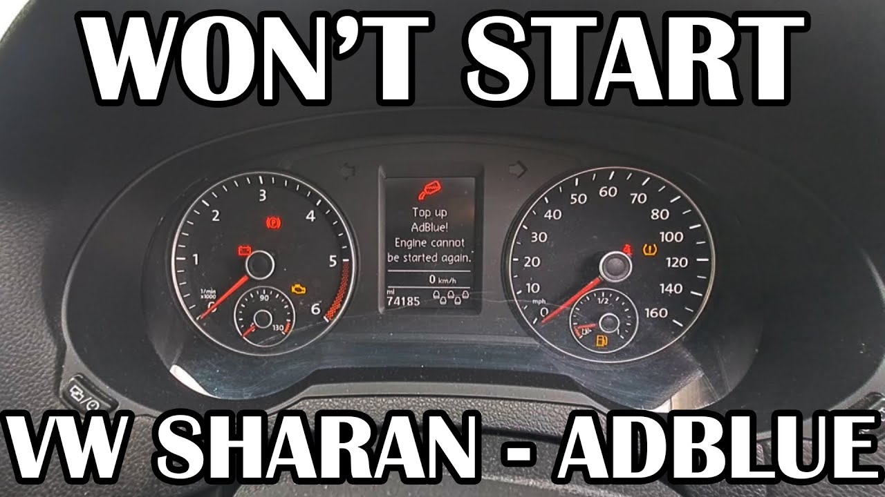 ADBLUE DELETE - VOLKSWAGEN SHARAN 2015 / SEAT ALHAMBRA | ULTRA REMAPS ...