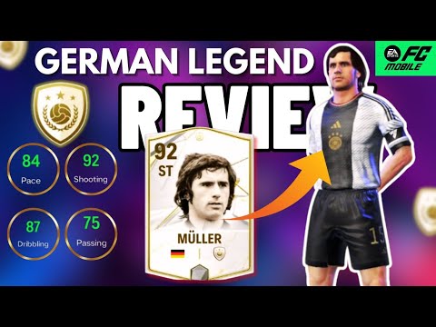 I USED UNSTOPPABLE MULLER 🔥🎯 GERD MULLER REVIEW AND GAMEPLAY IN FC ...