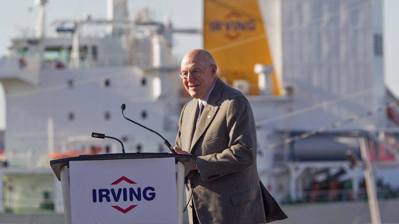 Irving oil chairman confident Energy East pipeline 'will happen' - YouTube