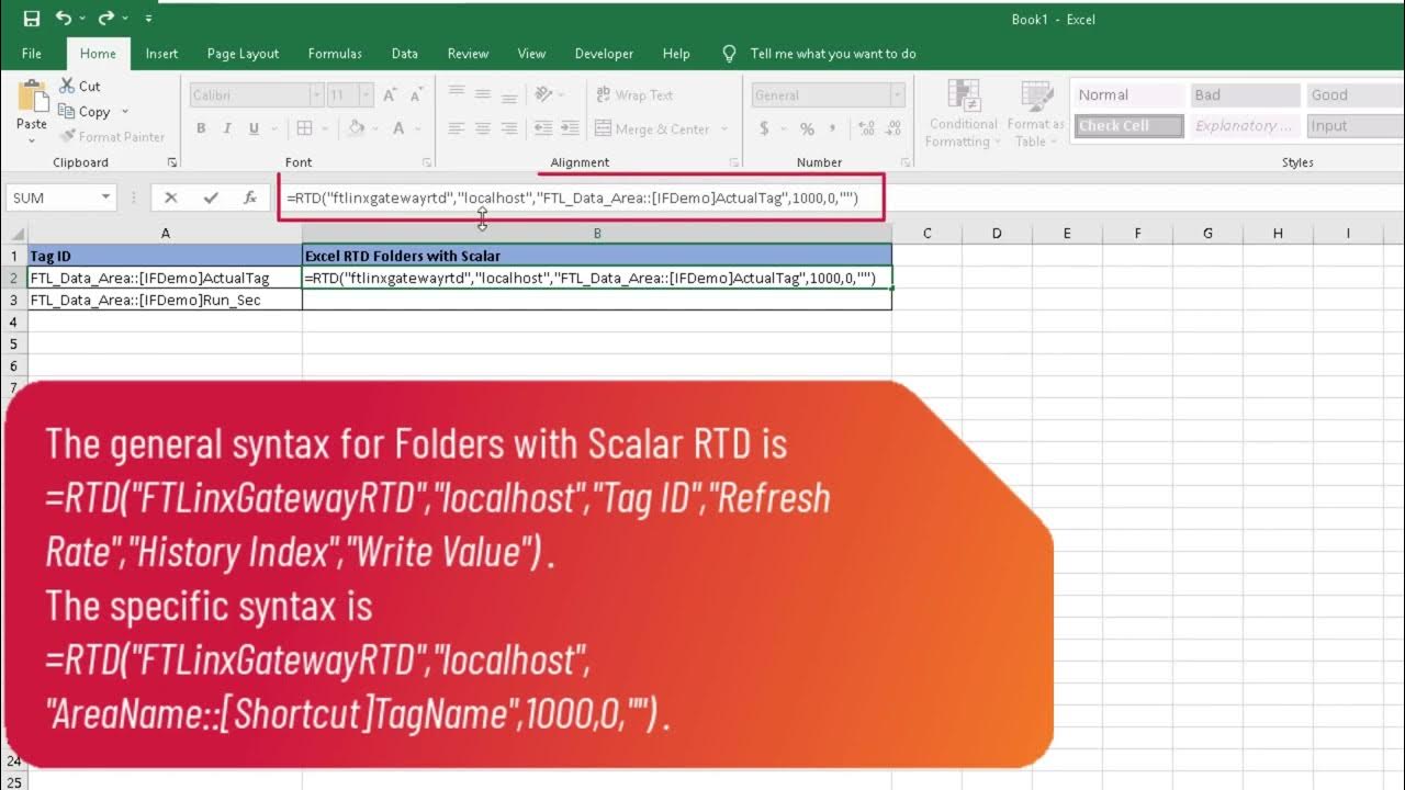Factorytalk Linx Gateway Configuration Excel Rtd And Dde Youtube