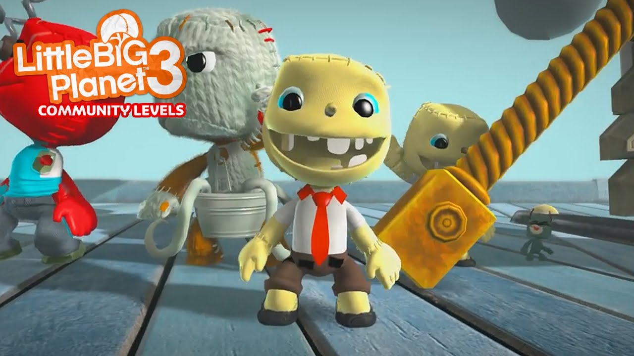 LittleBigPlanet 3 - FREE Spongebob Squarepants COSTUMES! - YouTube