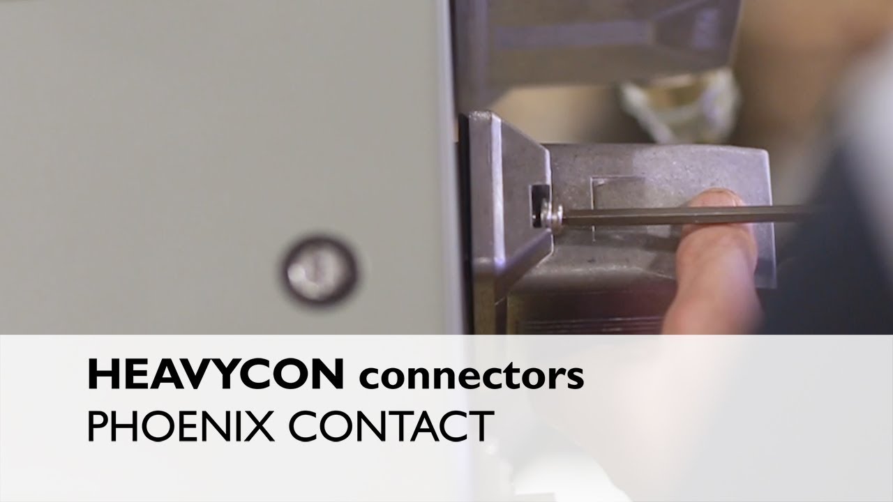 Harrington Hoists chooses HEAVYCON connectors over Hardwiring - YouTube