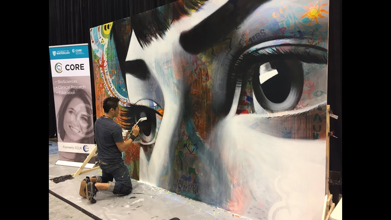 CORE Collaborative Mural Experience @ Academy 17 - YouTube
