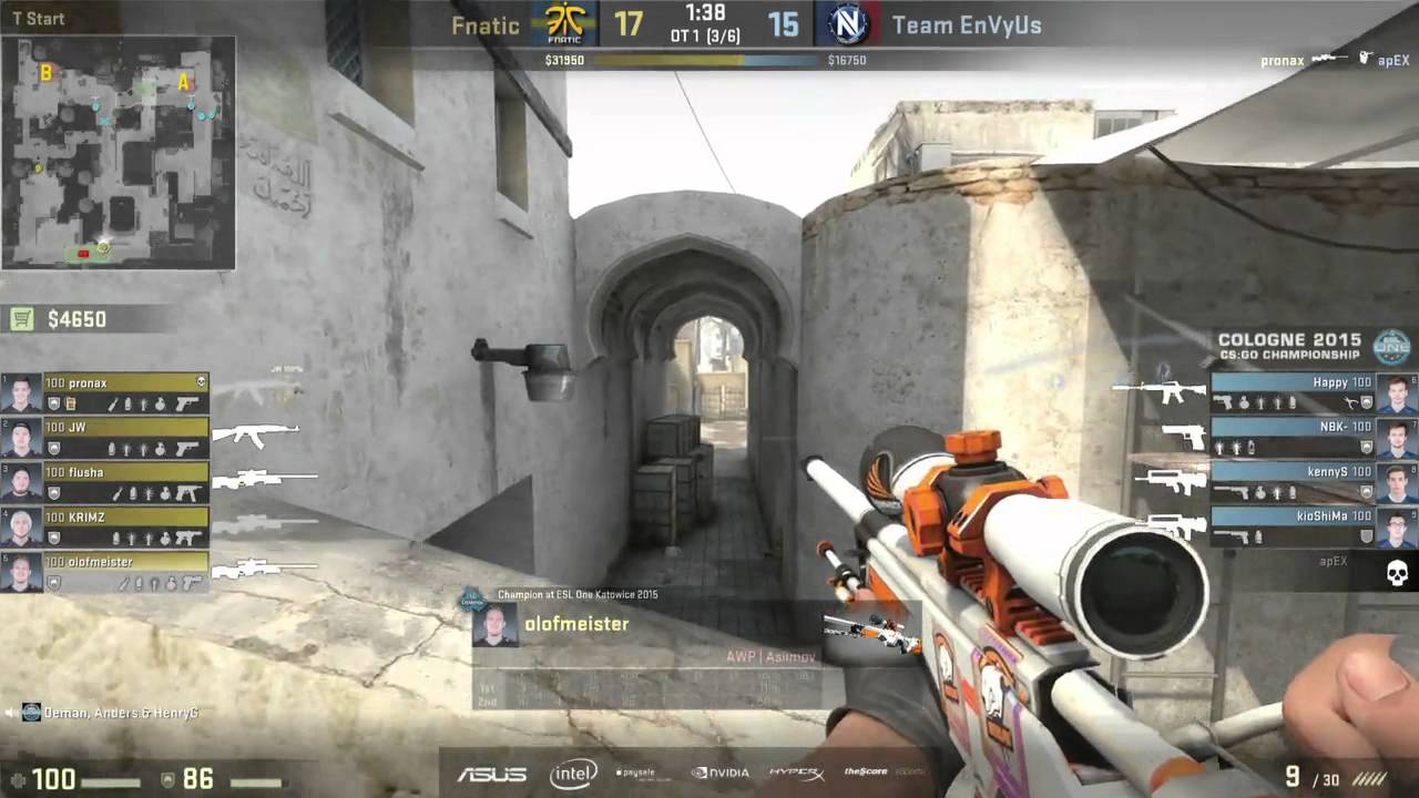fnatic quad-awp - YouTube