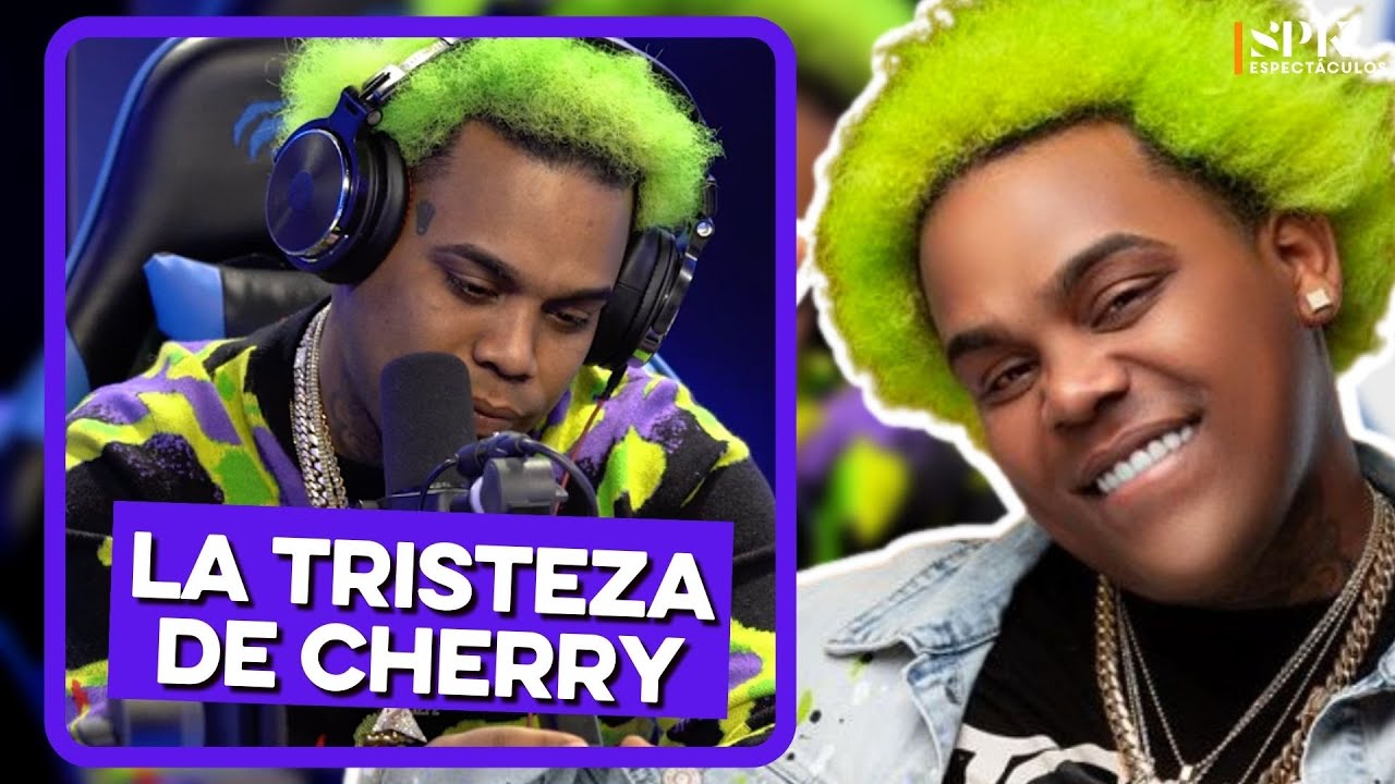 El Cherry Scom llora en plena entrevista por esta razón - YouTube