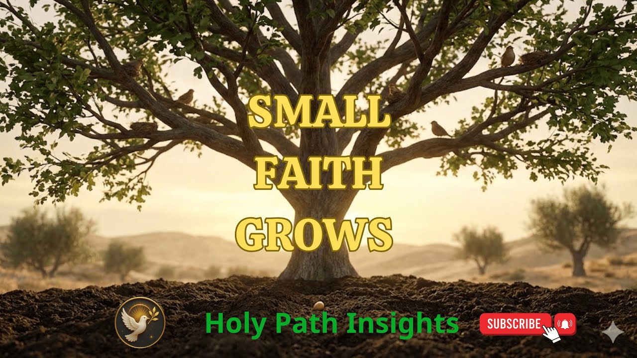 Small Faith Grows – The Mustard Seed and the Quiet Power of God’s ...