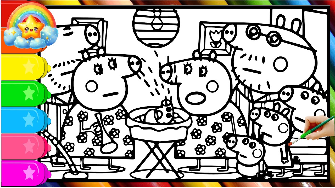 Mystery Nighttime Noise! 🚨 Peppa & George Stay Up Late 💤 Peppa Pig Full ...