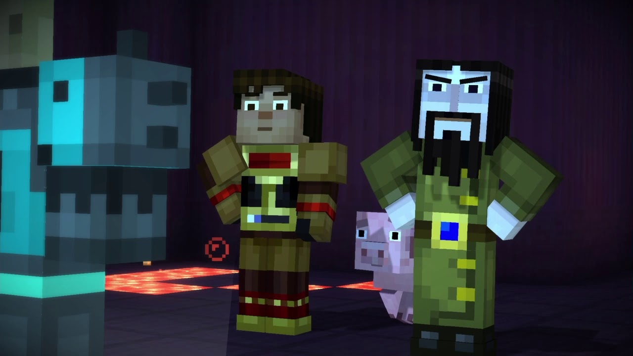 Minecraft story mode ruben died - YouTube