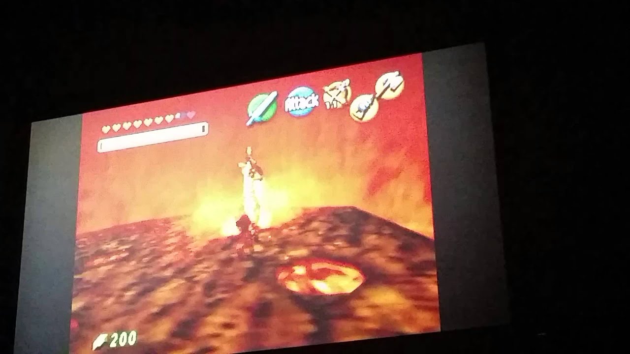 Legend of Zelda OoC: Fire Temple Boss - YouTube