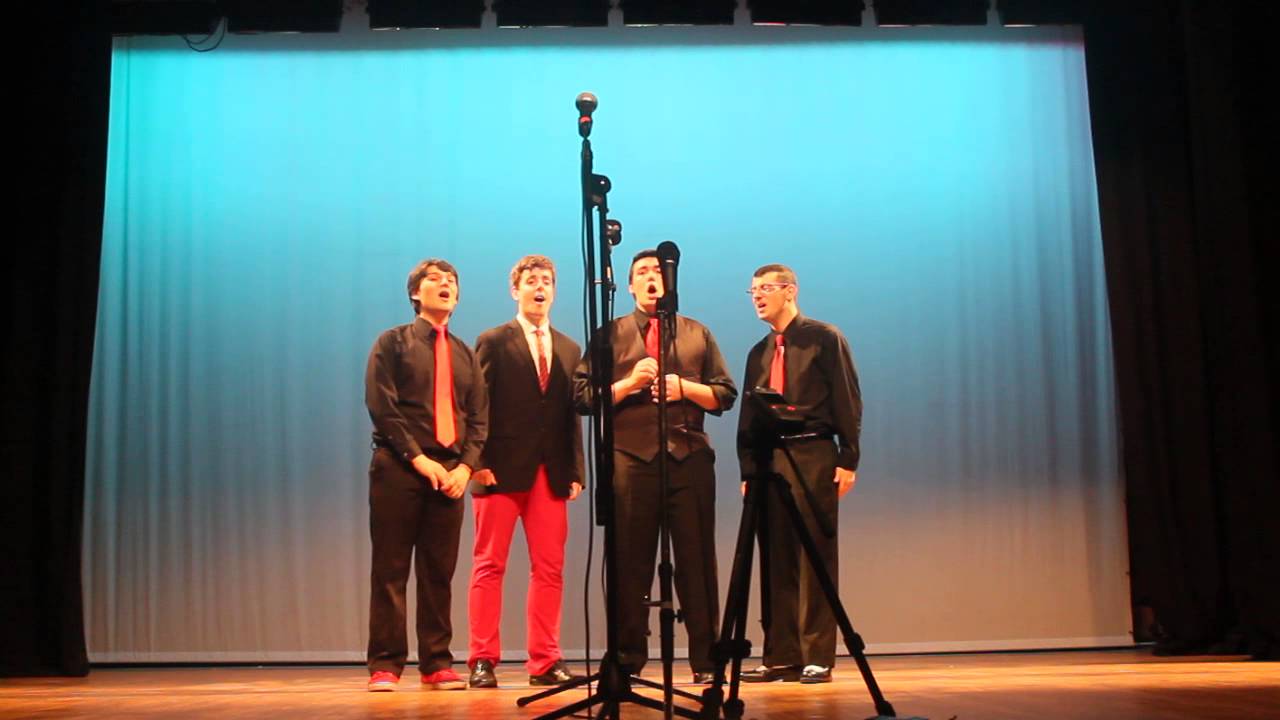 Mam'selle (a cappella quartet) - Fordham Hot Notes - YouTube
