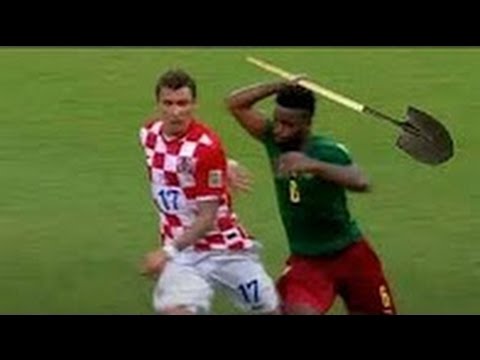 Crazy Football Fights, Fouls, Brutal Tackle and Red Cards 2016 - YouTube