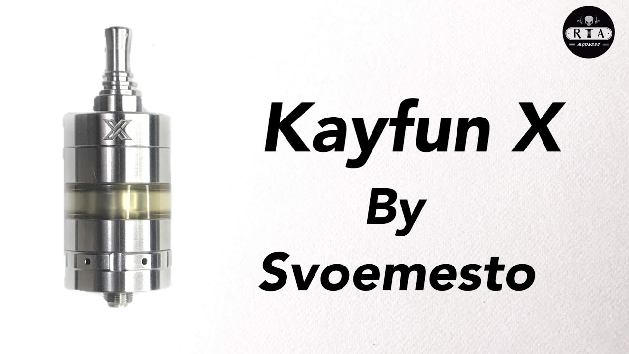Kayfun X Rta จากค่าย Svoemesto - YouTube