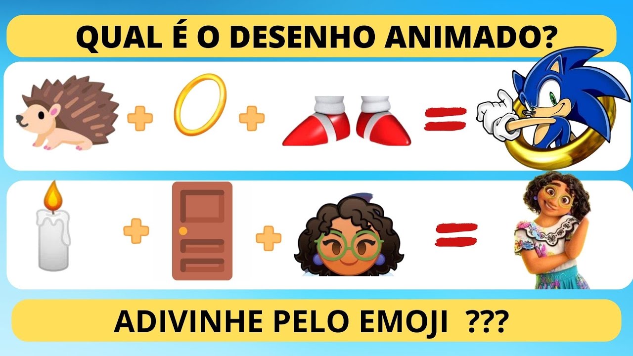 Adivinhe O Nariz Do Emoji Tres Flechas