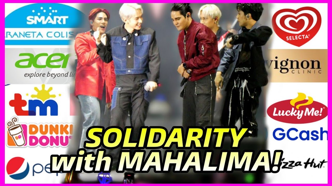 Brands SHOW SOLIDARITY with Mahalima amidst SB19 name issue! - YouTube
