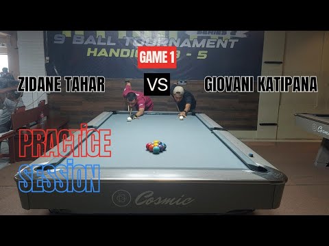 Zidane Tahar vs Giovani Katipana | Race to 6 | Practice Session