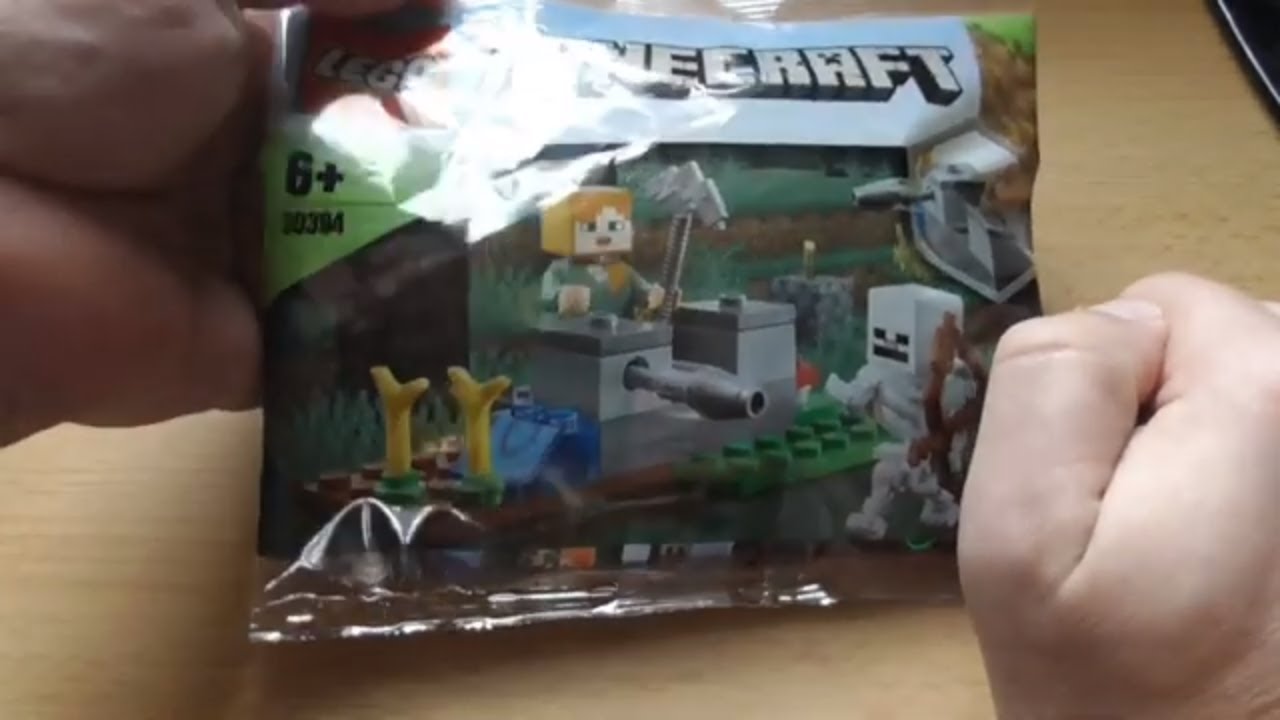 Epic Fail - Lego Minecraft Polybag 30394 - YouTube