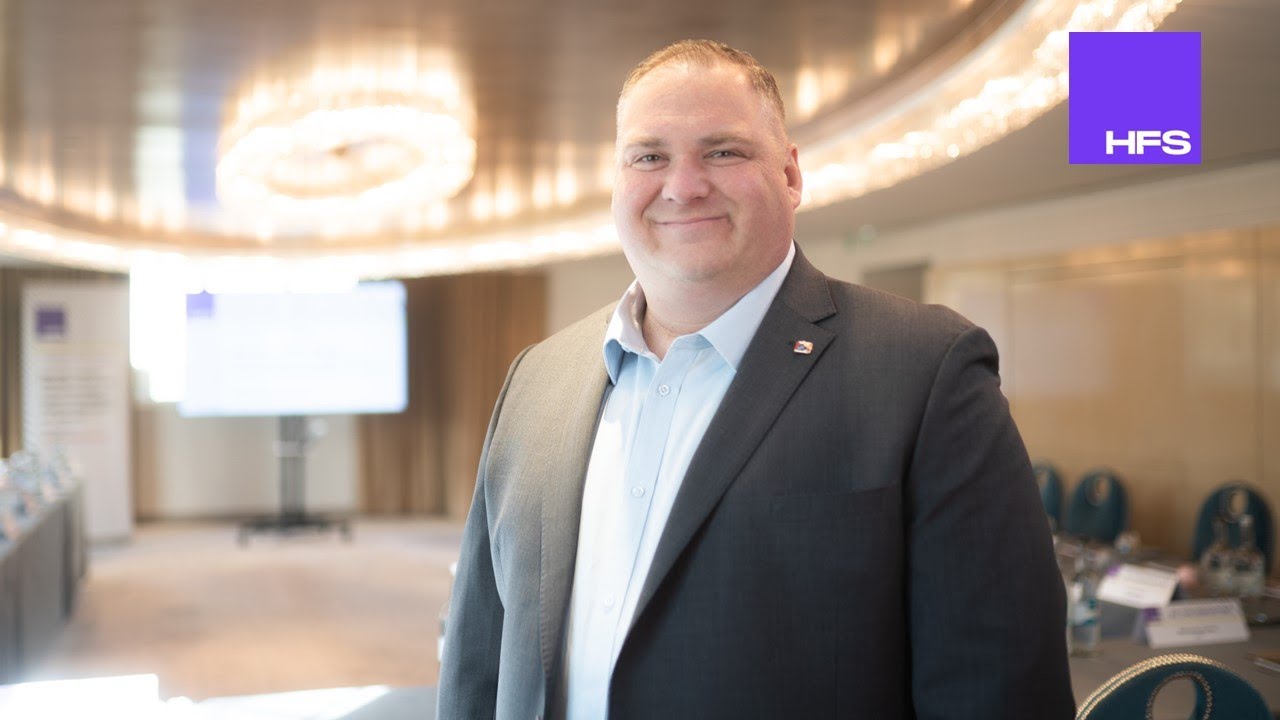 Patrick Corcoran from Hitachi Digital Services at the “GenAI meets cloud” HFS roundtable - YouTube