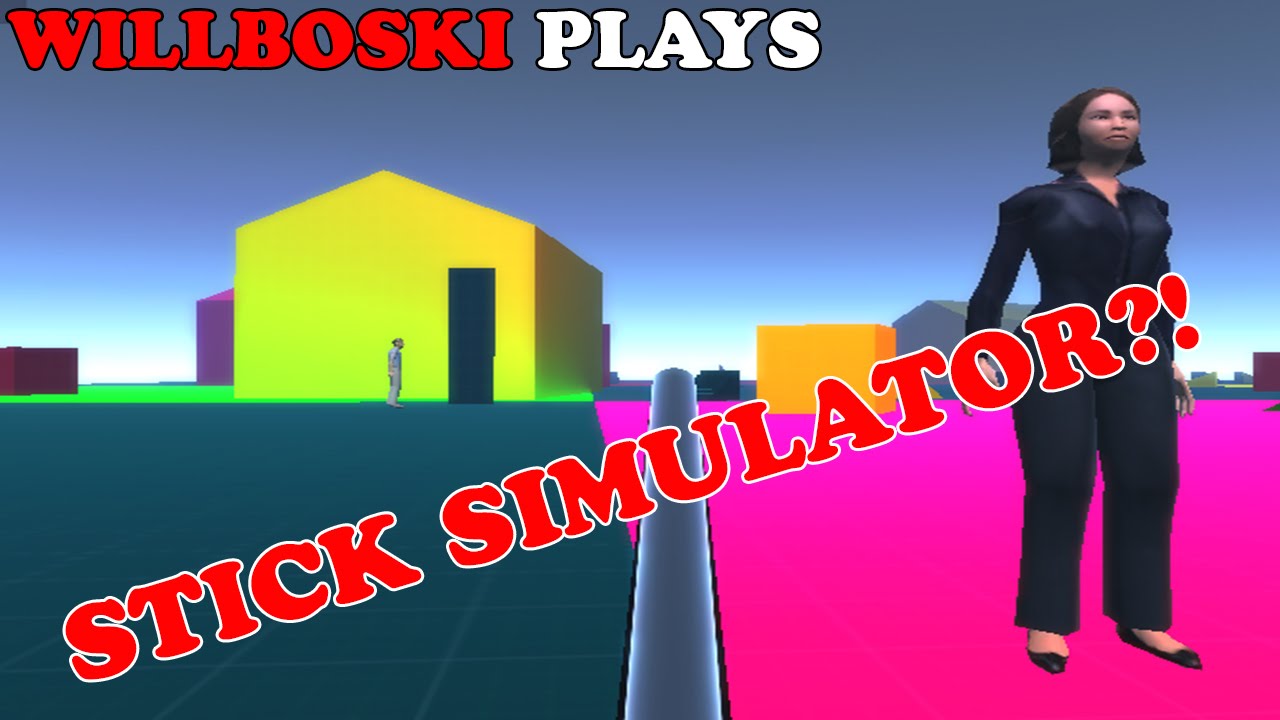 Unconventional Stick Swinging Simulator - Most Fun With A Stick EVER ...