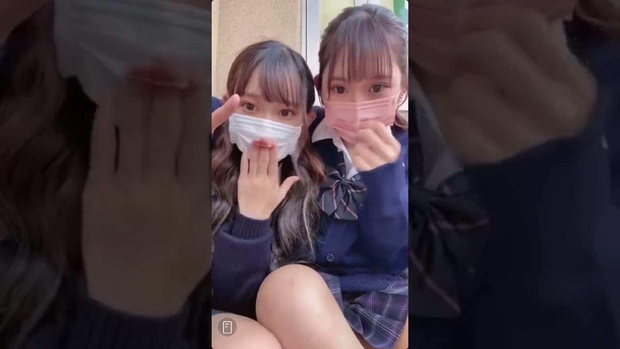 【tiktok Live】かわいいjk達がライブ配信で騒ぐ Youtube