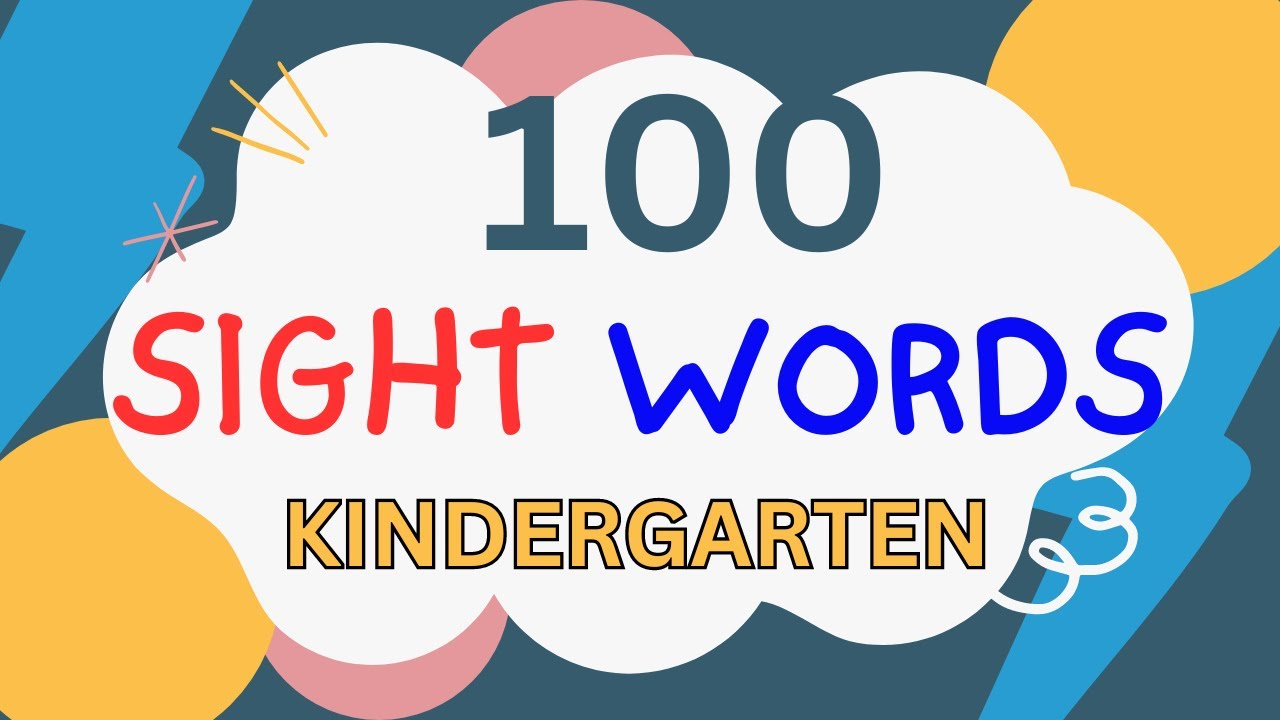 Reading SIGHT WORDS for Children | Kindergarten | Practice Reading at ...
