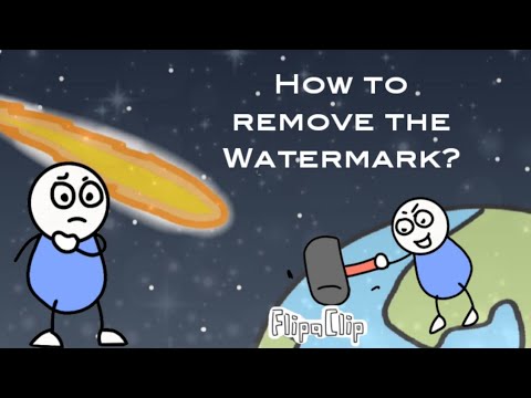 How to remove Flipaclip Watermark | Short Animation (Flipaclip) - YouTube