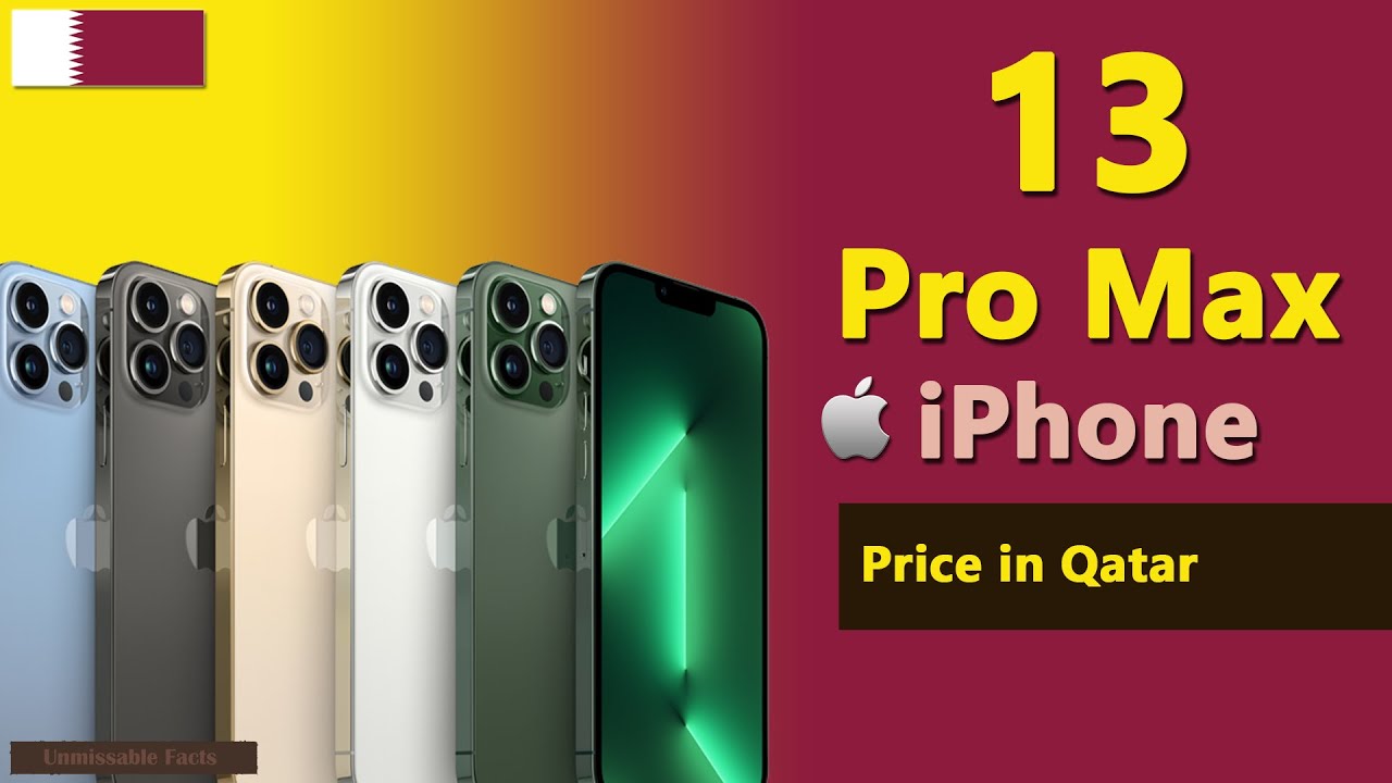 Apple iPhone 13 Pro Max price in Qatar - YouTube