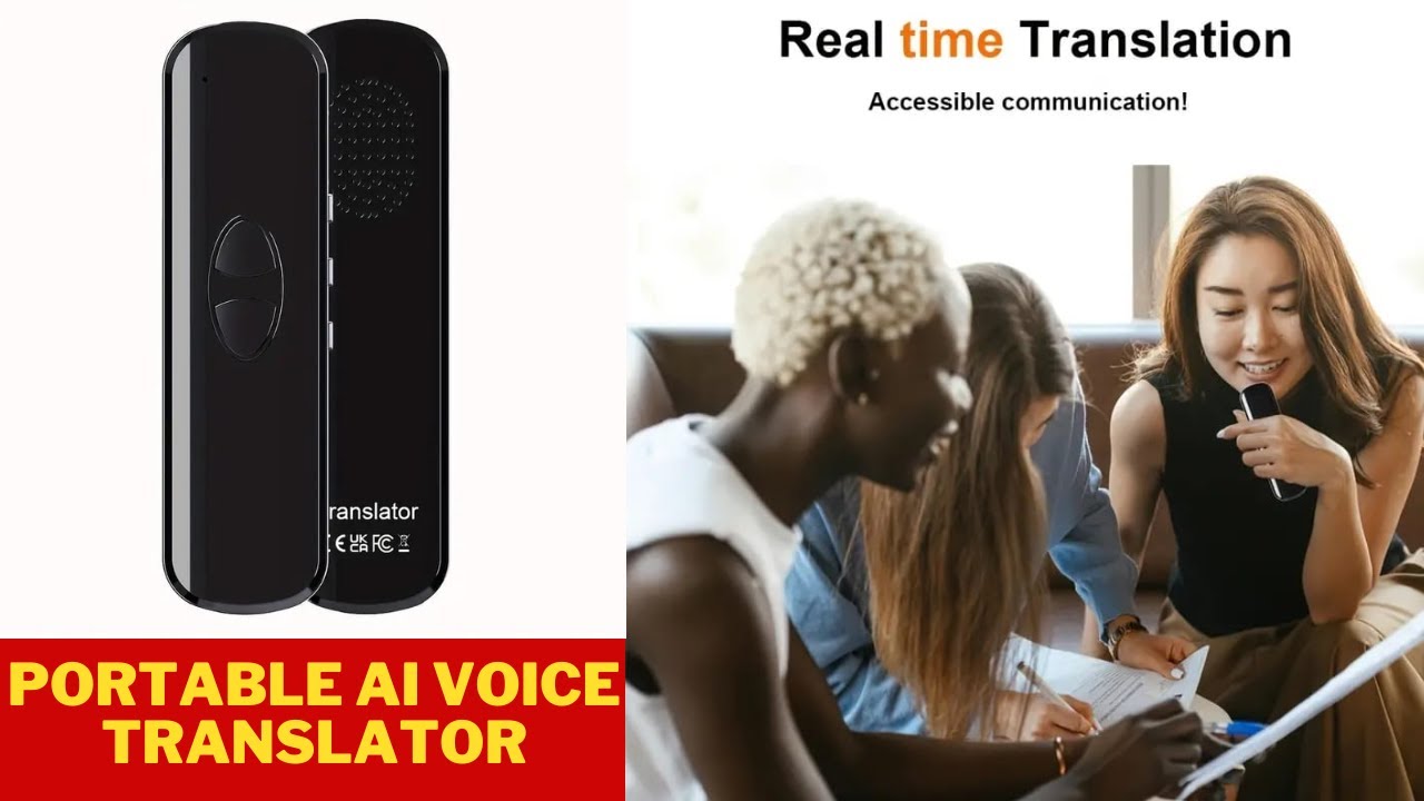Real Time AI Translation | Portable AI Voice Translator | Instant Two ...