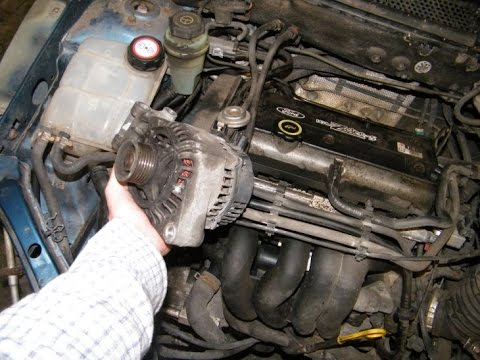 Ford Focus Alternator Change 1.6 Liter