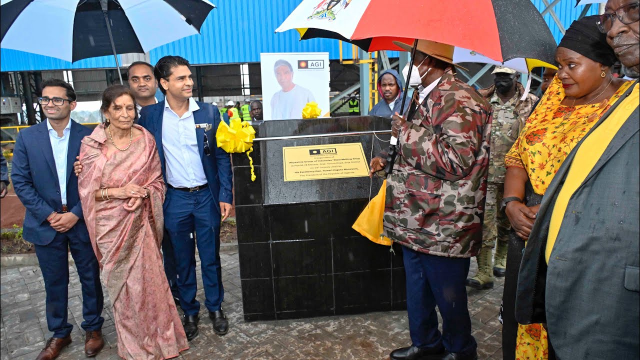 Museveni commissions Abyssinia Steel Factory in Jinja - more jobs for ...