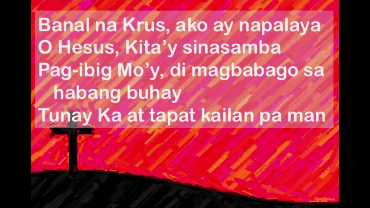 Precious Cross by SOP (Tagalog) - YouTube