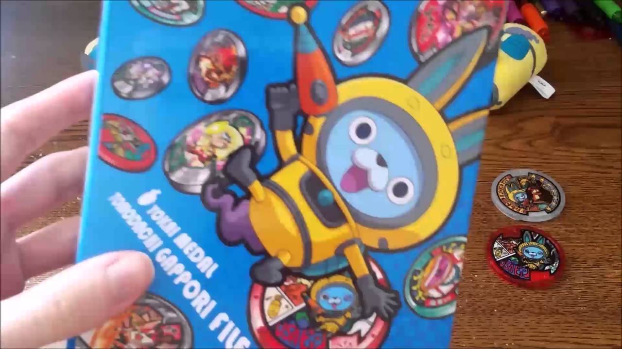Yokai-Watch Tomodachi Gappori Usapyon Medal Filer - YouTube