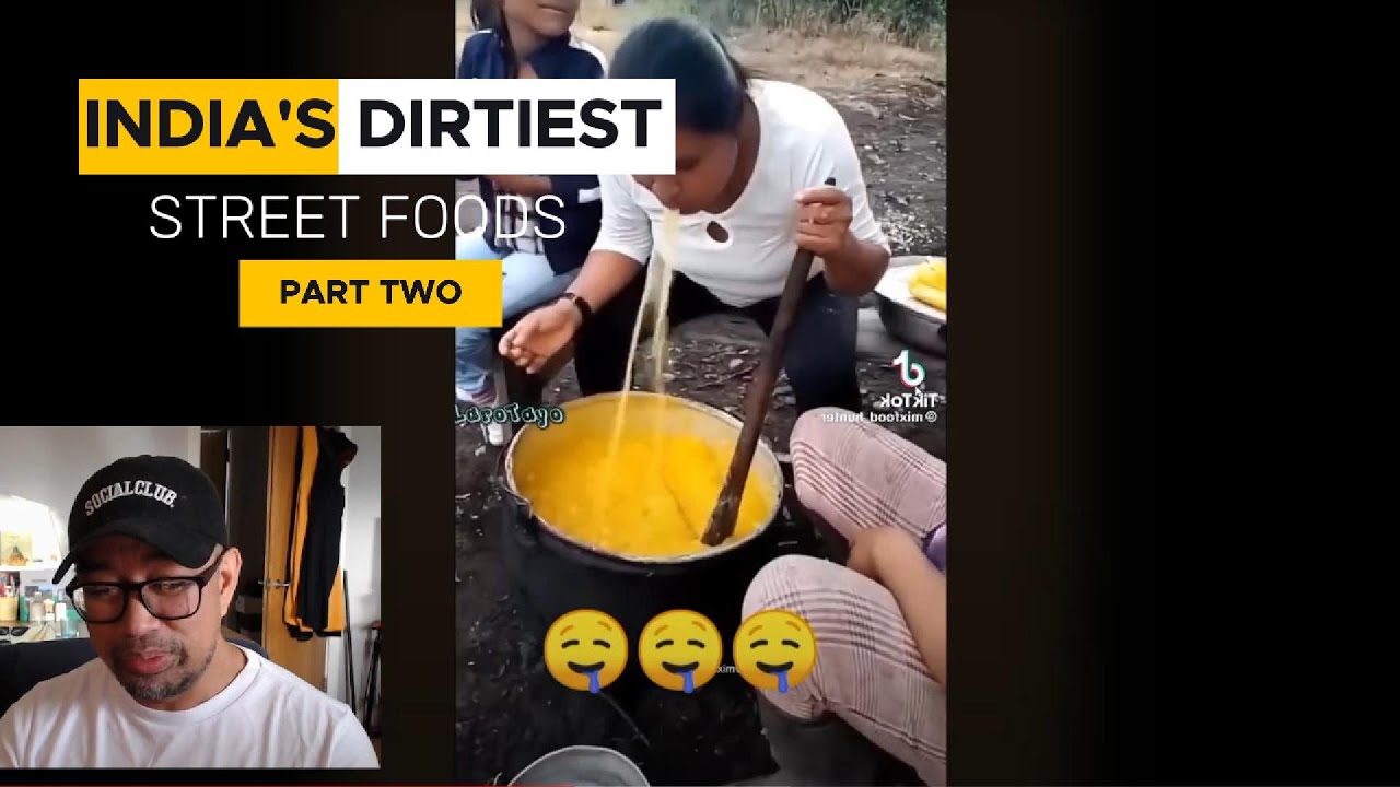 Reacting to India’s Dirtiest Street Food Part 2 | Shocking Street Food ...