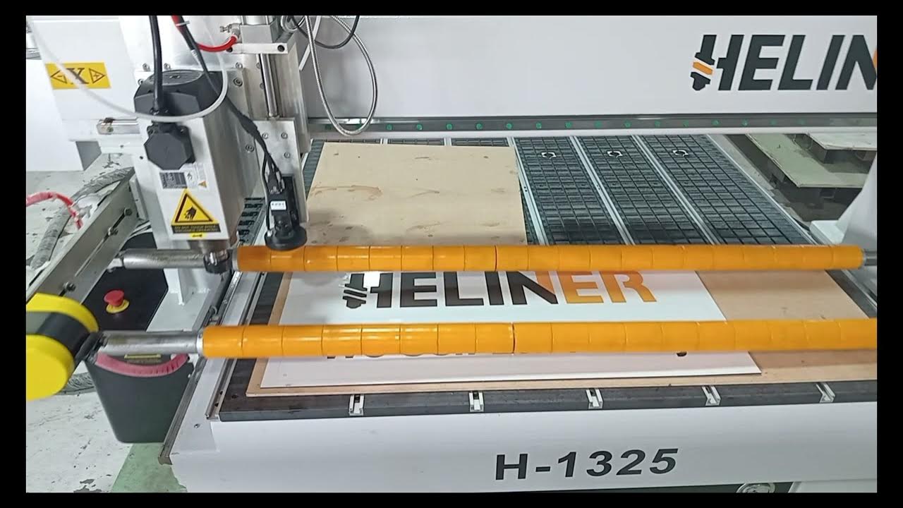 Heliner MDR CNC Control System Tutorial Part 4/4 - CCD Setup, File Processing, and Machining ...