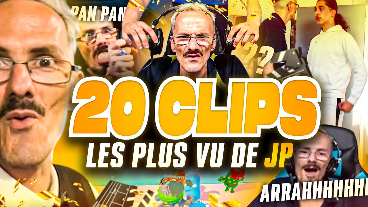 LES 20 CLIPS LES PLUS POPULAIRES DE JP - BEST OF JP - YouTube