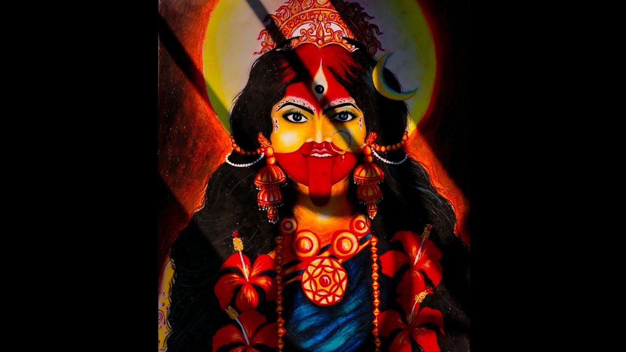 Tarapith Er Tara Ma Drawing - YouTube