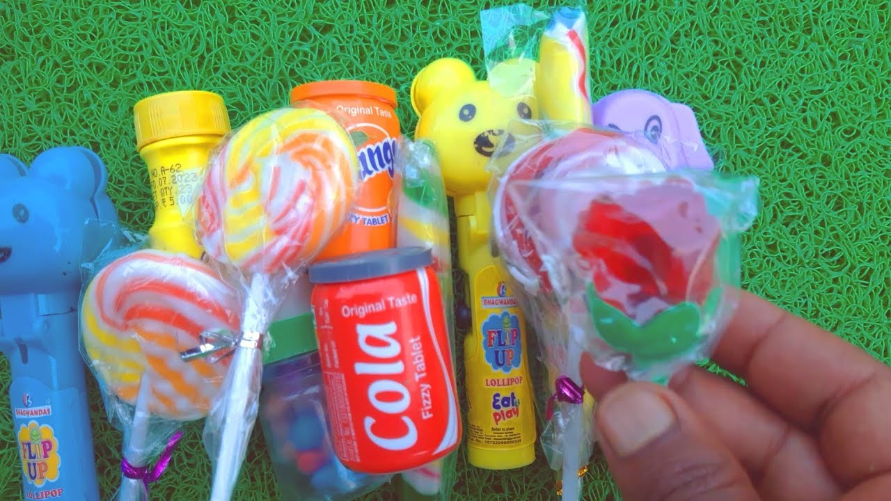 wow 2 minutes watch the opening of lollipop ।। Candies Satisfying new ...