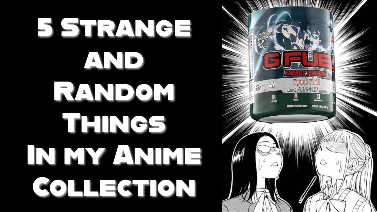 5 Strange and Unique Items in my Anime Collection - YouTube