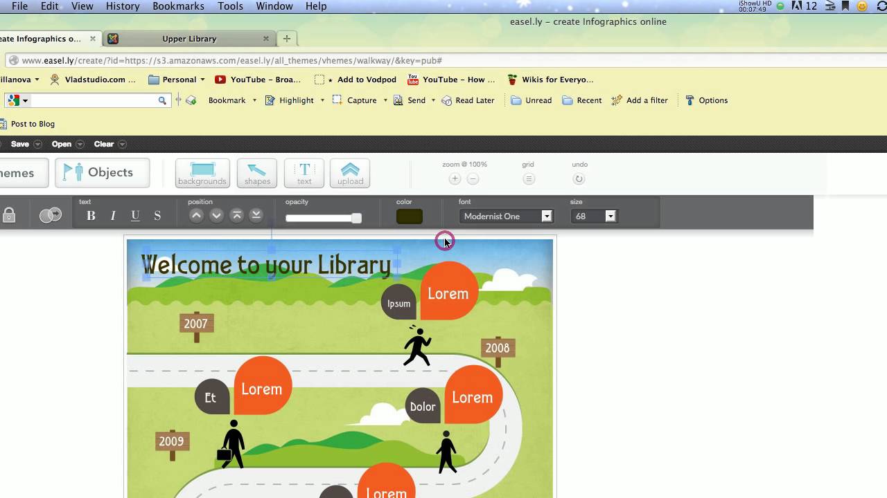 Create infographics using Easel.ly - YouTube