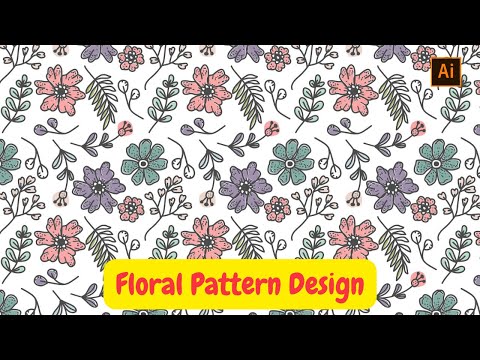 Create Seamless Patterns of Floral in Illustrator | Design Floral ...
