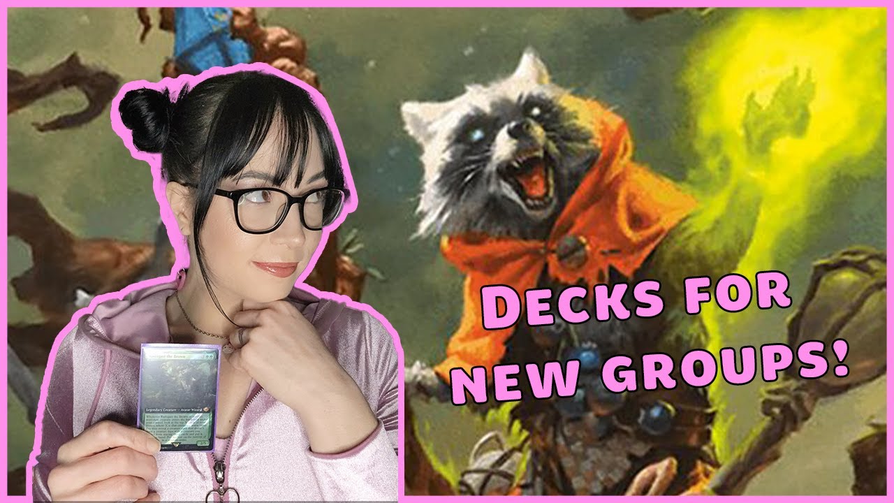Fun Decks for New Playgroups! Magic the Gathering Commander Deck Ideas ...