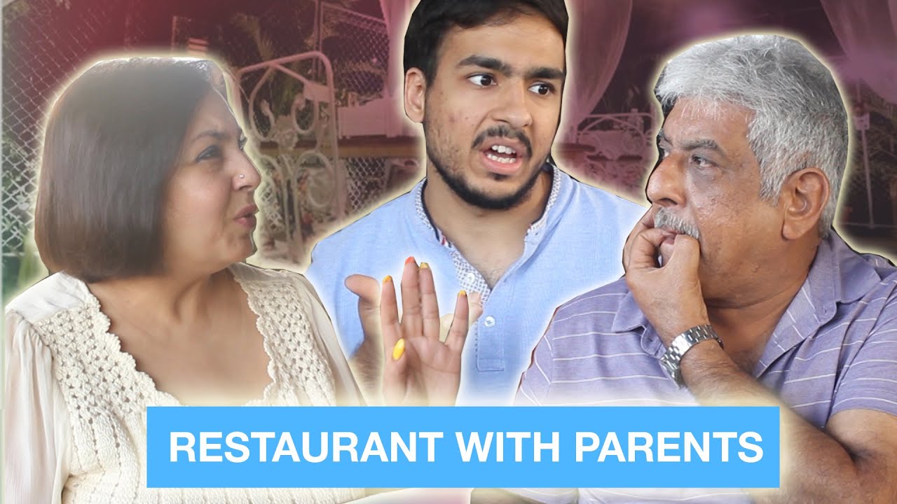 Restaurant with Parents ⎜Super Sindhi - YouTube
