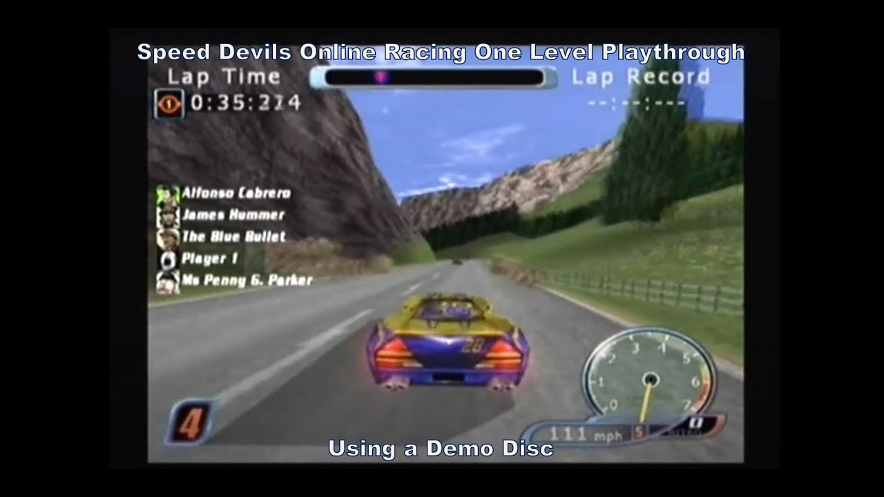 Dreamcast Demo Disc Dream On Volume 16 Speed Devils Online Racing One ...