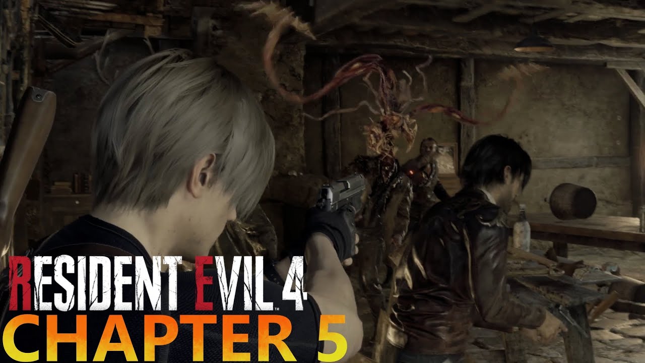 Resident Evil 4 - Chapter 5 : The Extraction Point - YouTube