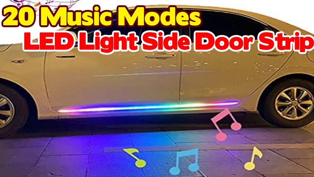 The Perfect Exterior RGB Running Board Lights For Your Car - YouTube
