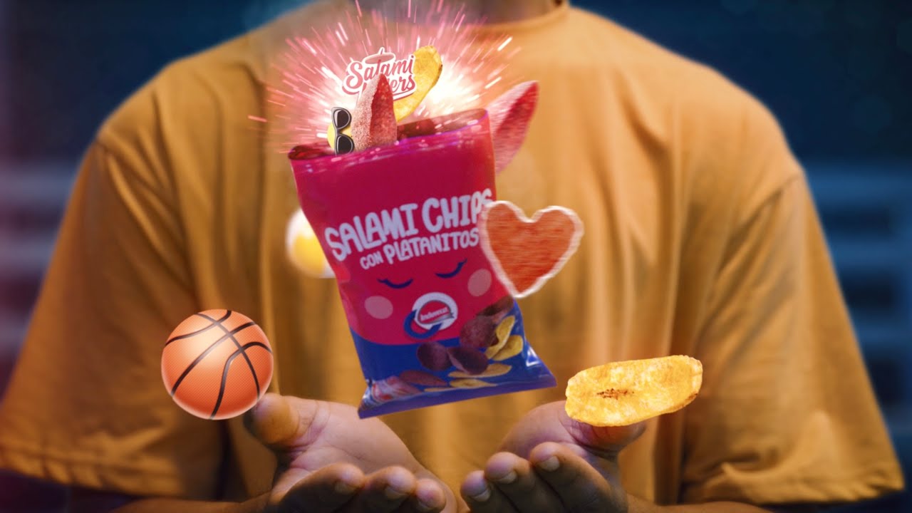 Salami Chips Induveca con Platanitos | #TuSúperEspecialEnFundita - YouTube