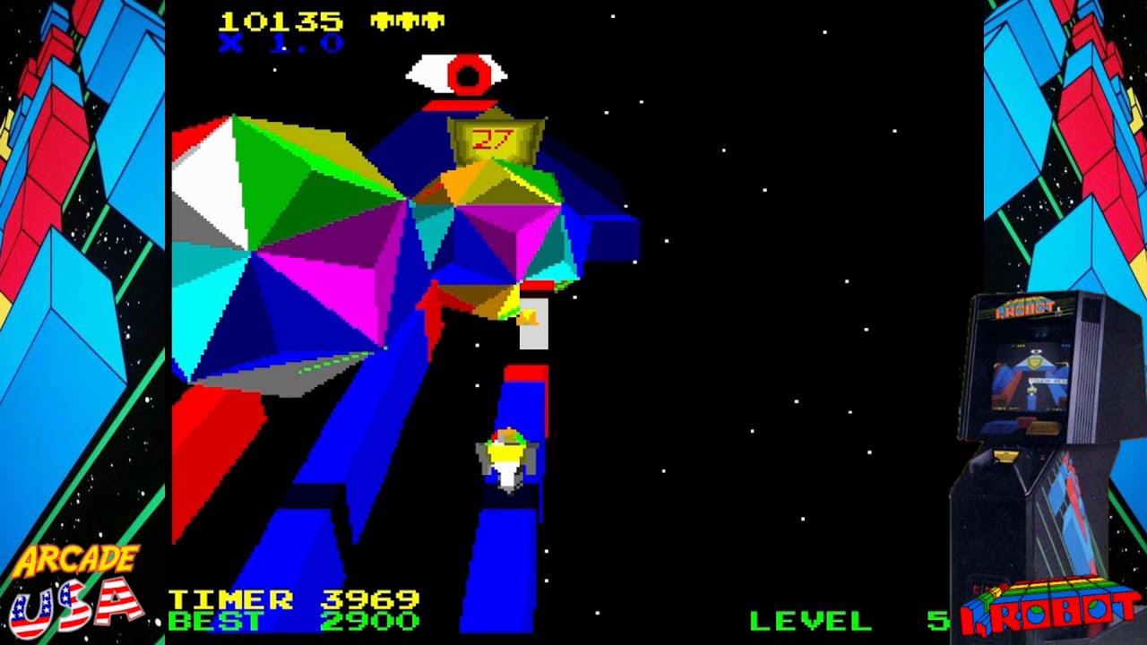 I-Robot! (Arcade - Atari) - YouTube