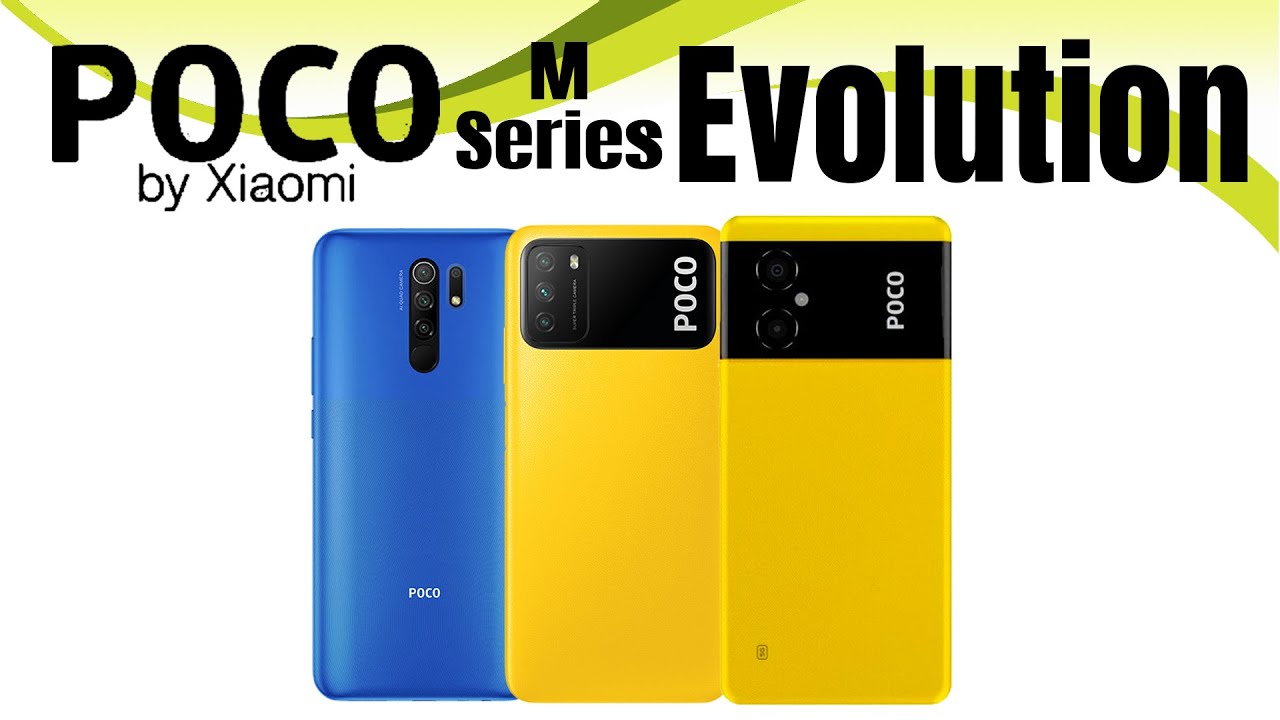 Evolution of POCO M Series - YouTube